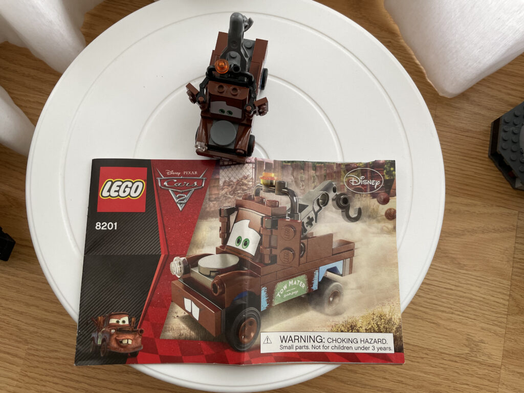 Disney Radiator Springs Classic Mater-$5 | 8201 – Lego For Charity